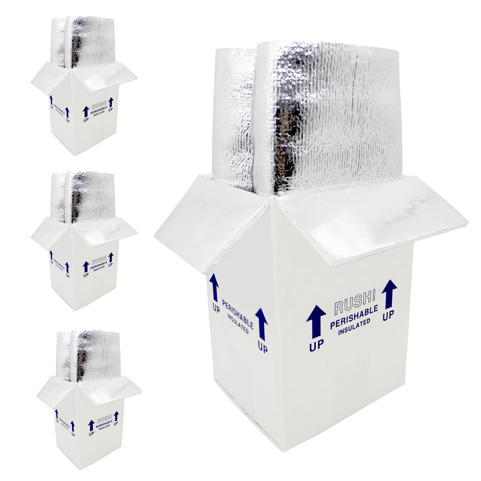 Amazon.com: 7x6x10” Small Insulated Shipping Box, Perishable Shipping ...