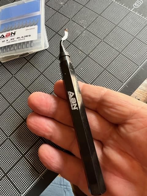 Amazon.com: ABN Steel Deburring Tool for Metal, Resin, Plastic - 42 Piece 3D Printer Deburring ...