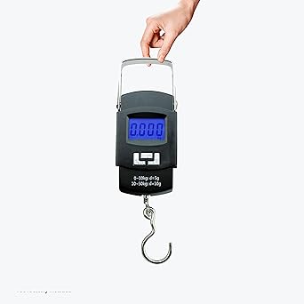 Digital Potable Electronic Spring Balance Weight Scale (50KG) With ...