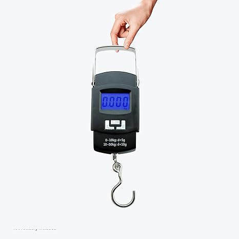 Digital Potable Electronic Spring Balance Weight Scale (50KG) With ...