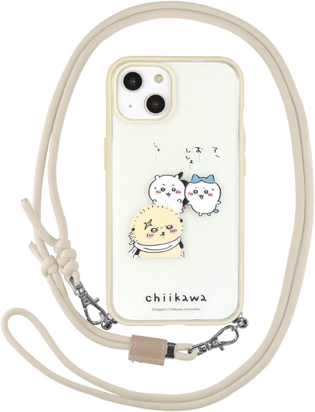 Amazon.co.jp: グルマンディーズ(Gourmandise) ちいかわ IIIIfit Loop iPhone 14 / 13 (6.1インチ) 対応 ケース ラッコ CK-18B ...