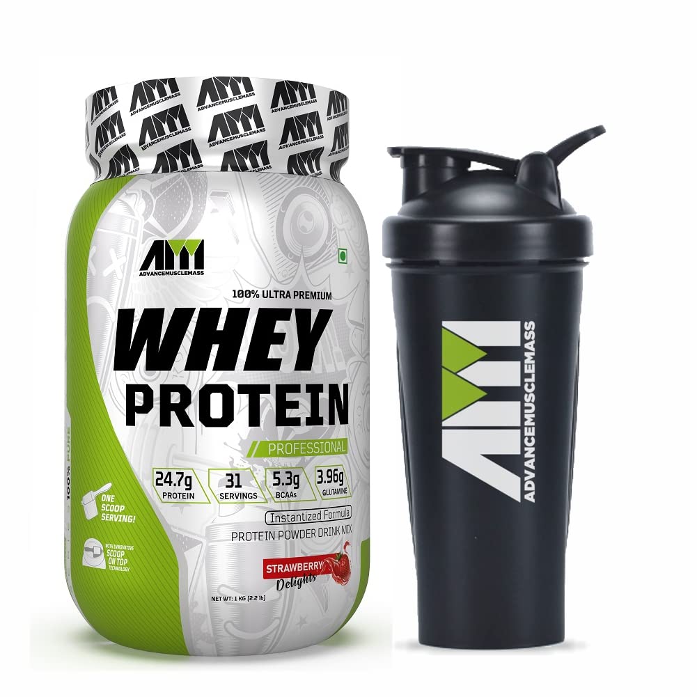 Advance MuscleMass Whey Protein Isolate + Whey Protein Concentrate ...