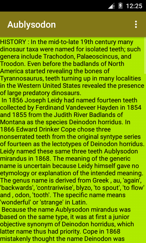 Aublysodon:Amazon.com:Appstore for Android