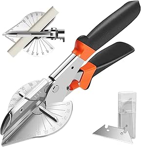 Multifunctional Miter Shears 45-135° for Woodworking, Adjustable Angle ...