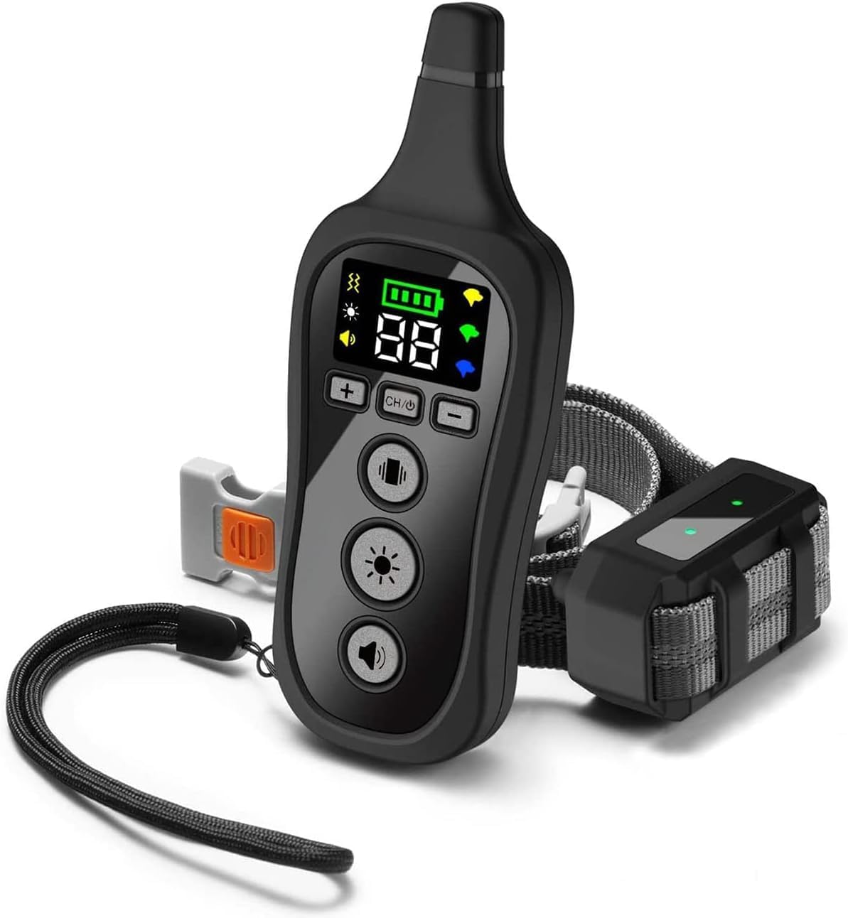 Dog Training Collar with Remote, Sound & Vibration Training Modes, USB ...