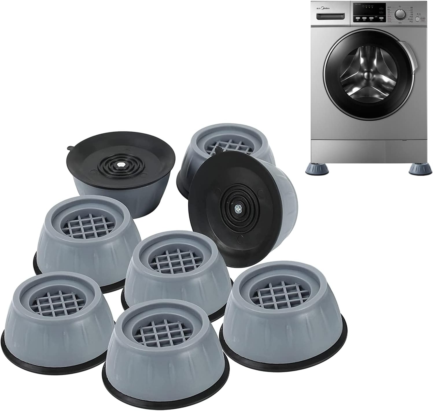 Amazon.com: Anti Vibration Pad for Washing Machine Support Set of 8 ...