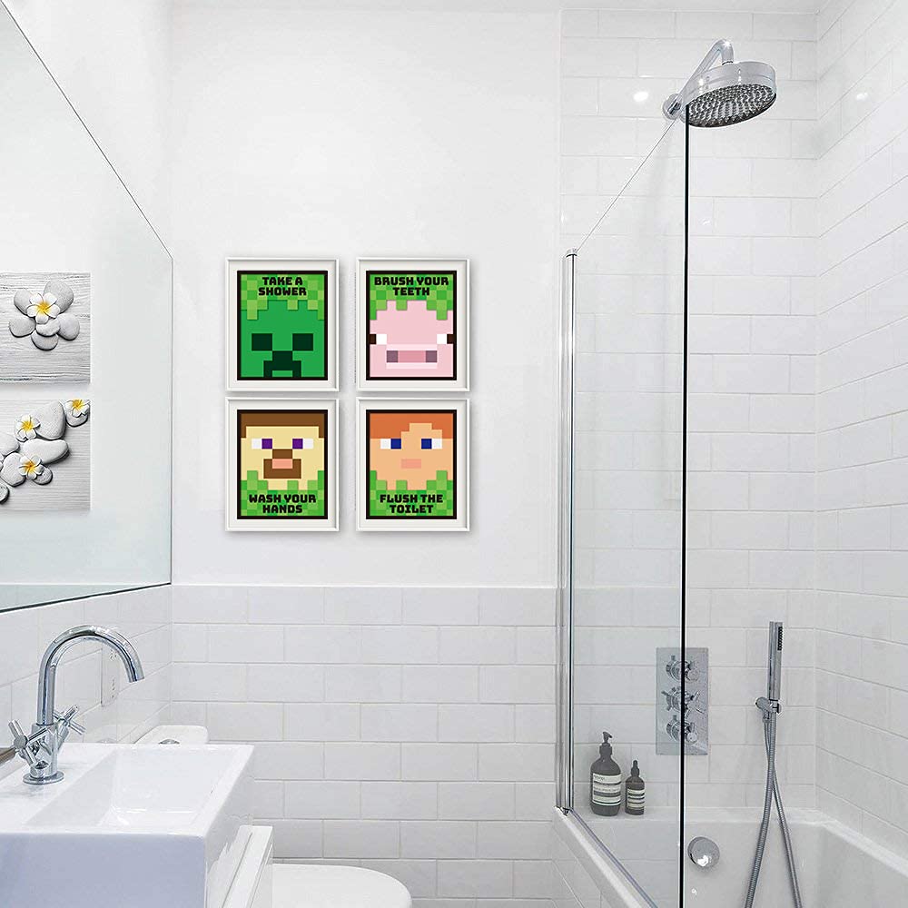 Minecraft Bathroom Designs