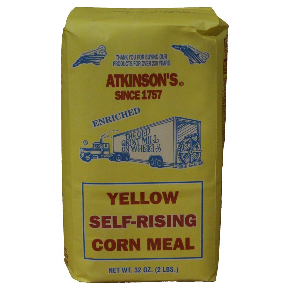 Amazon.com : Atkinson's (Yellow Self-rising Corn Meal, 2 lbs ...