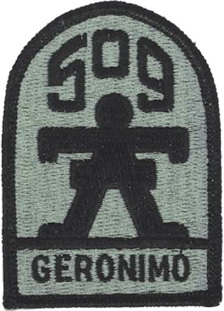 Amazon.com: 509th Infantry "Geronimo" ACU Patch - Foliage Green ...