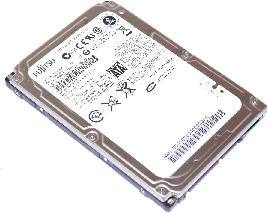 Amazon.com: Fujitsu MHW2040BH 40GB SATA/150 5400RPM 8MB 2.5" Hard Drive ...