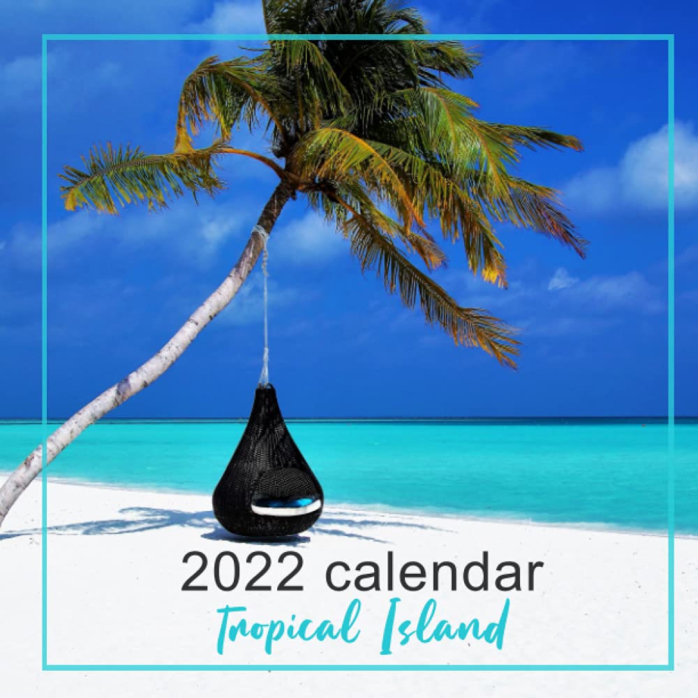 Buy tropical island 2022: 12 month january 2022 - december 2022 ,One ...