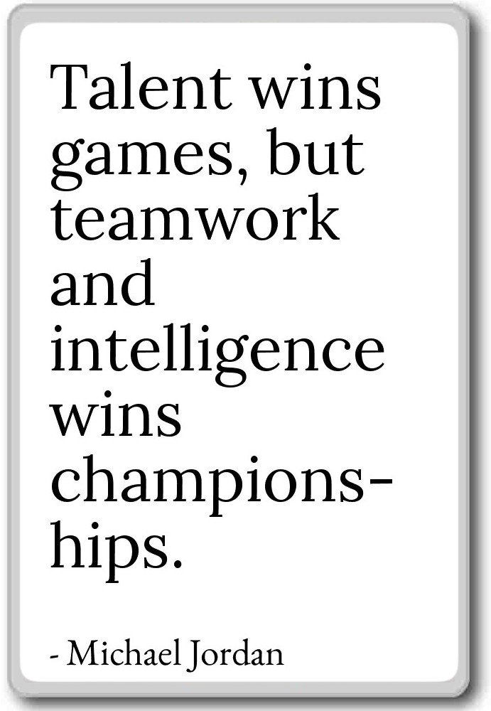 Michael Jordan Teamwork Quotes