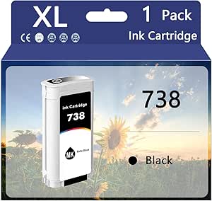 Amazon.com: 738 High Yield Ink Cartridges for HP 738 Ink Cartridges ...