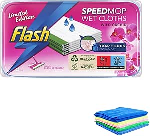 Flash Speed Mop Anti- Bacterial Wet Cloth Refills. Pack of 24 ...