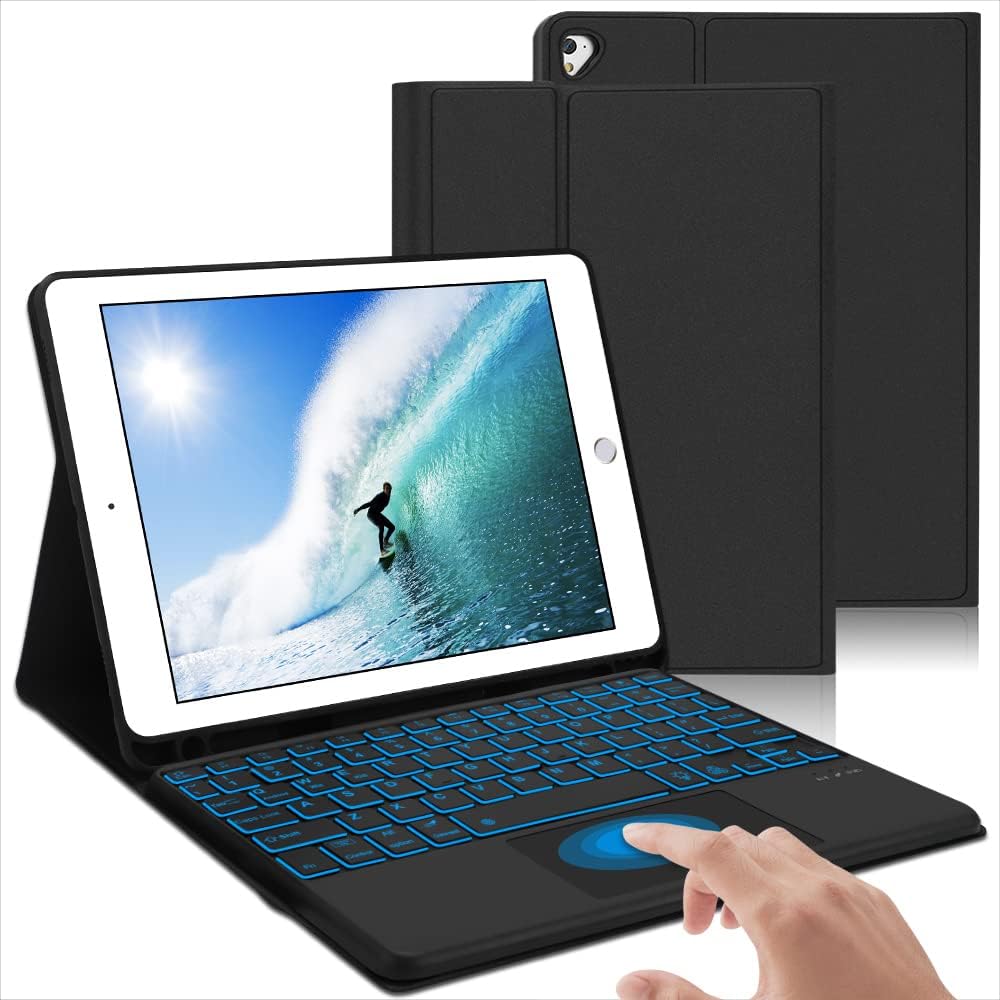SENGBIRCH iPad Keyboard 9th Generation, Keyboard for iPad 8th ...