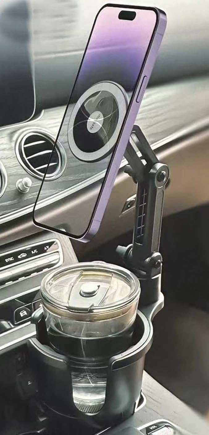 Amazon.com: for Magsafe Car Mount Cup Holder - [Bottle Friendly ...