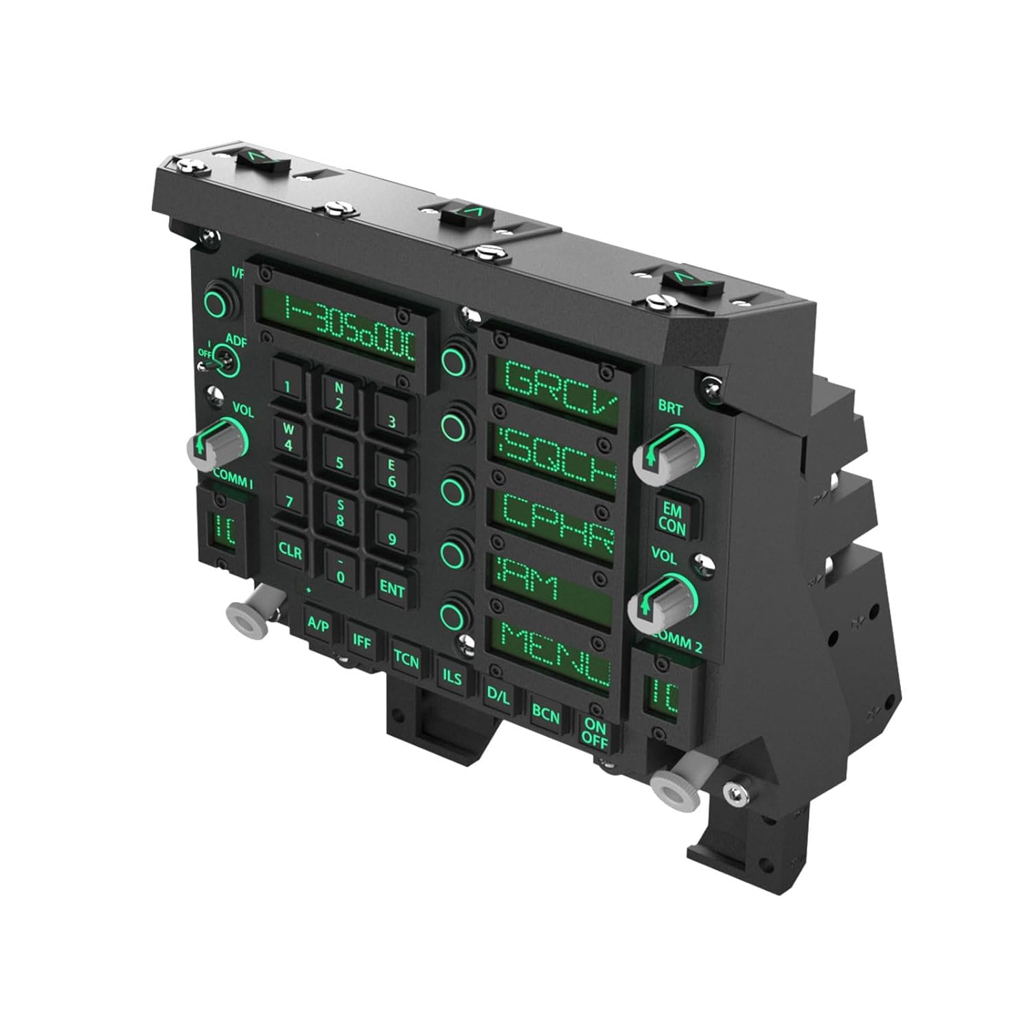 Amazon.com: WINWING UFC Panel Unit Control Display Panel Unit Flight ...