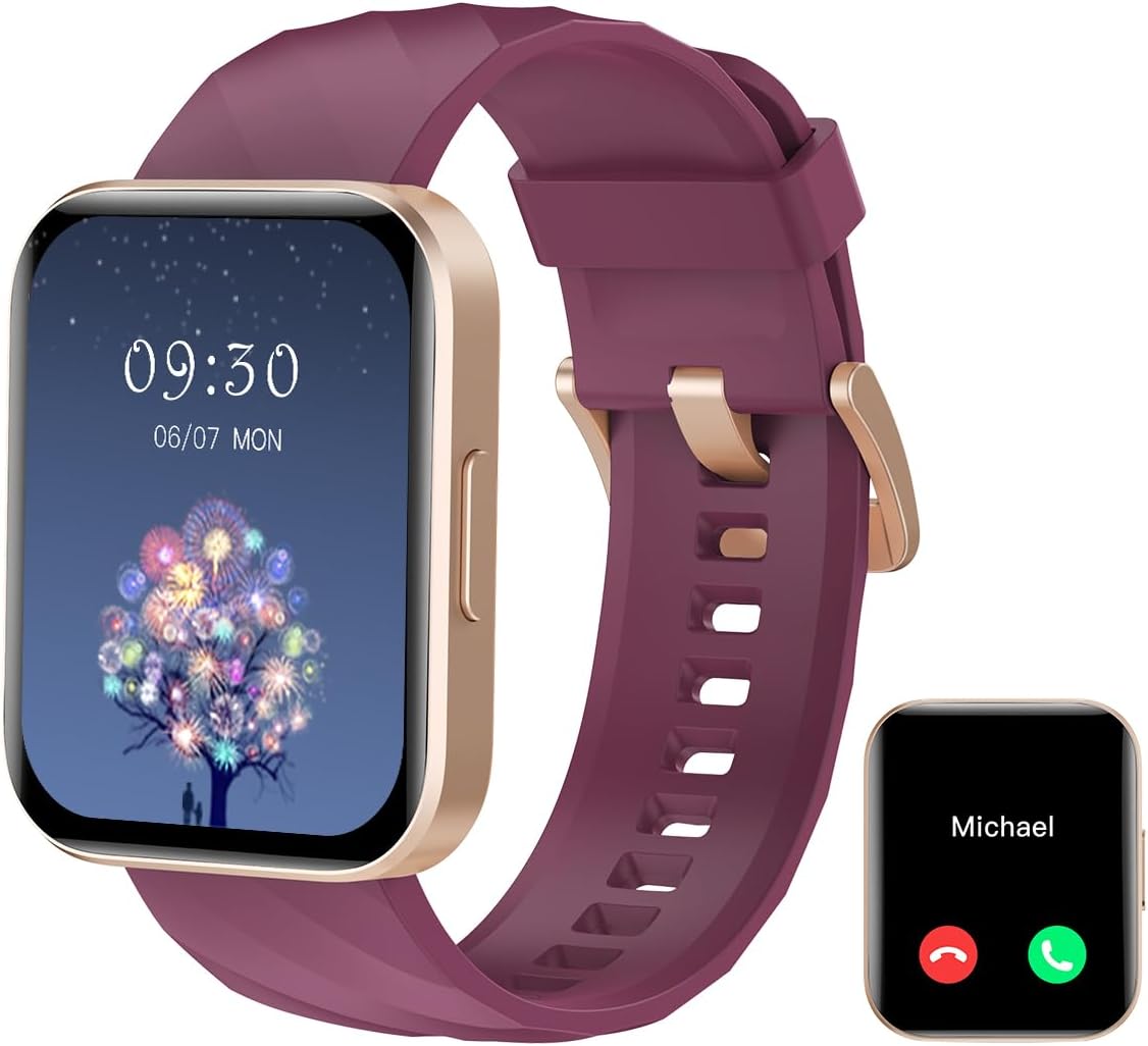 Pireware Elegance 3 Smartwatch Damen Premium Fitnessuhr mit ...