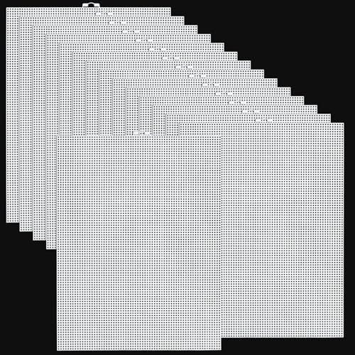 Amazon.com: 8 plastic mesh canvas sheets for embroidery crafts, acrylic ...