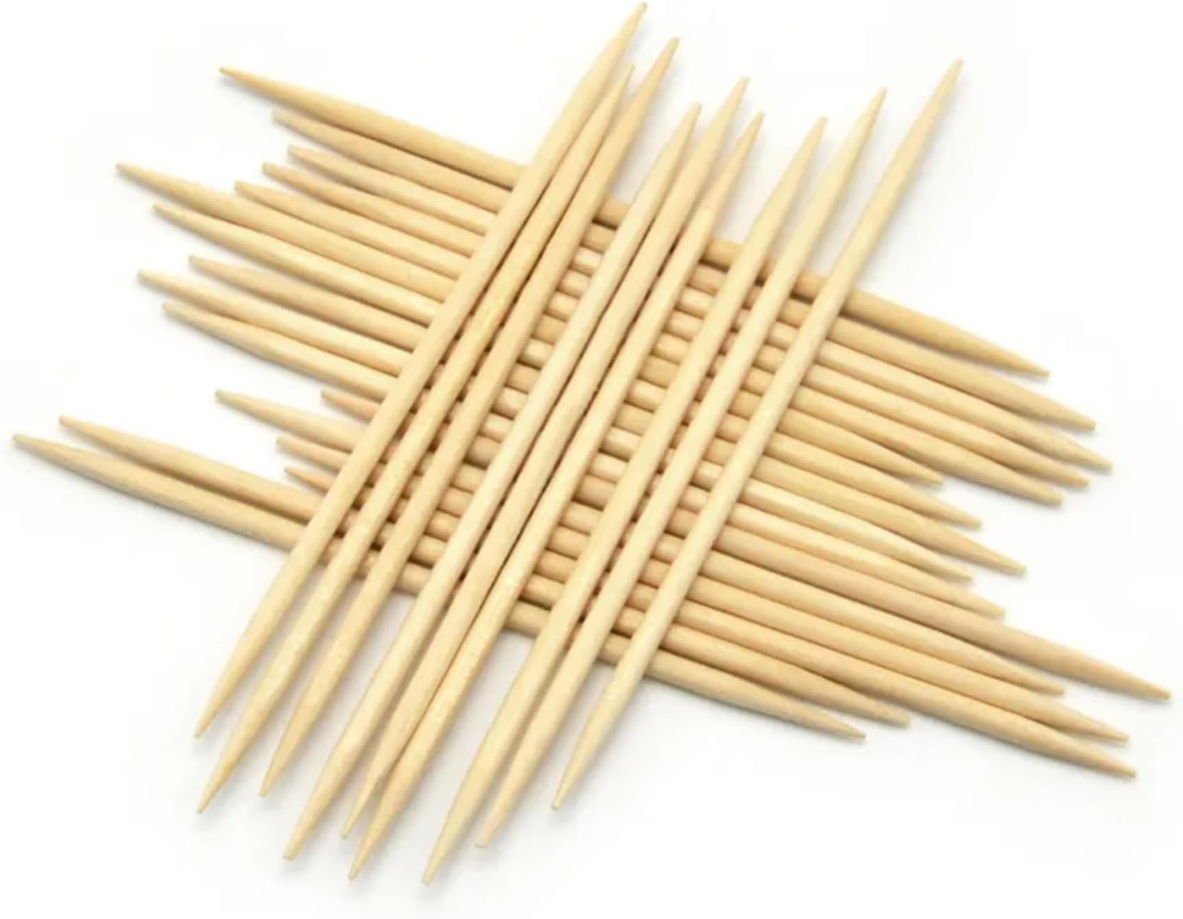 Amazon.com: 1000 Pack Bamboo Wooden Toothpicks, Natural Tooth Picks for ...