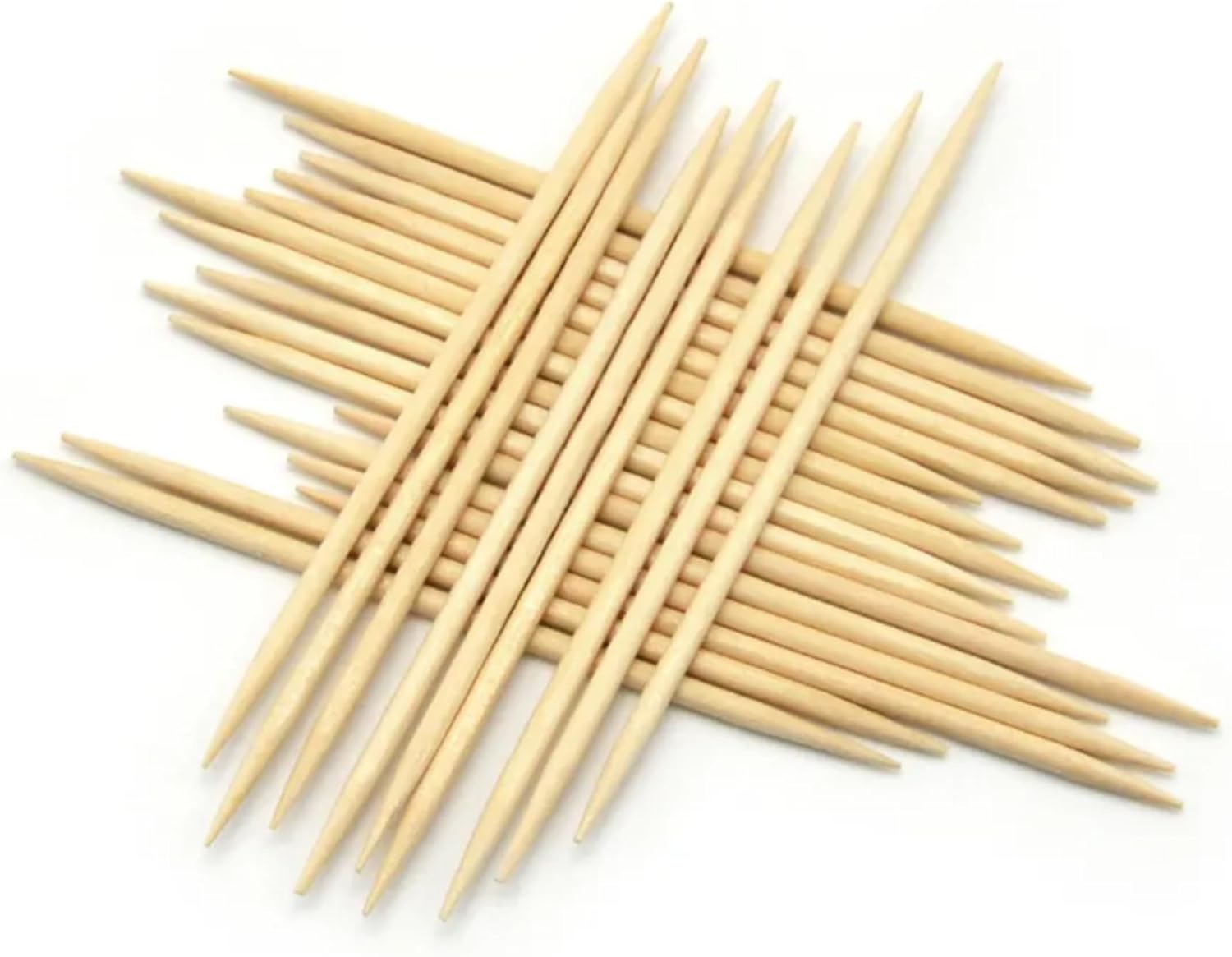 Amazon.com: 1000 Pack Bamboo Wooden Toothpicks, Natural Tooth Picks for ...