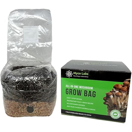 Amazon.com : Booming Acres | The Magical 5lb All in One Mushroom ...