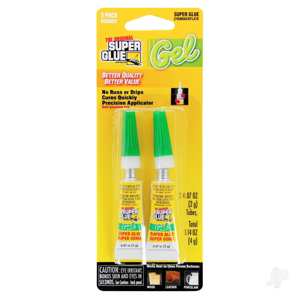 Super Glue Corp/Pacer Tech SGGM22-12 Super Glue Gel Metal, Aluminum ...