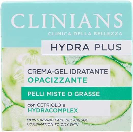 CLINIANS | Hydra Plus Crema Viso Idratante Opacizzante ...
