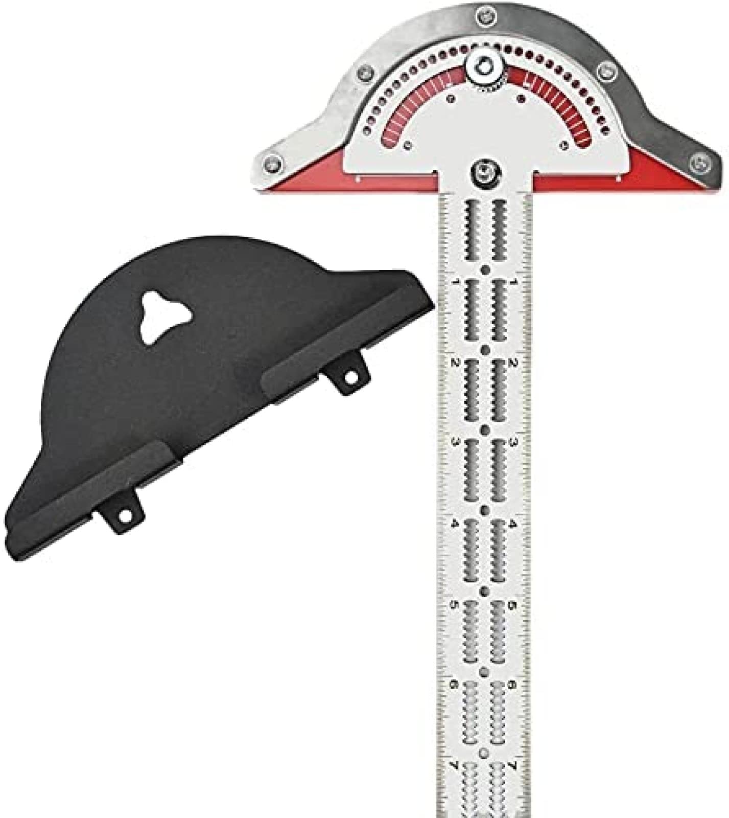 Buy Adjustable Protractor Angle Protractor Stainless Steel Digital ...