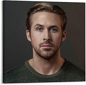 Amazon.com: CHGIQJVM Ryan Gosling Poster Canvas Painting Posters 3 ...