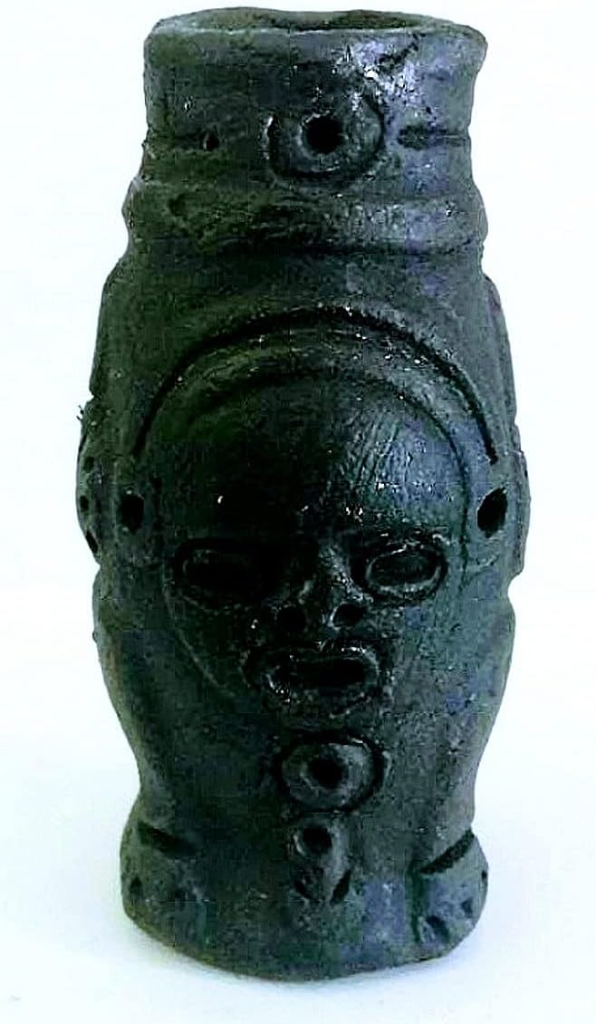 Caribbean Taino Totem God of Snuff Collectible Ceramic Fire Figure: Buy ...