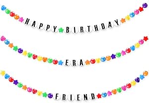 Amazon.com: ShinyRelief 74 Pcs DIY Giant Friendship Bracelet Birthday ...