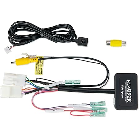 Amazon | データシステム(Datasystem)カメラ接続アダプター(RCA023N+AMA-02のセットパッケージ) RCA101N | バックカメラ本体 | 車＆バイク