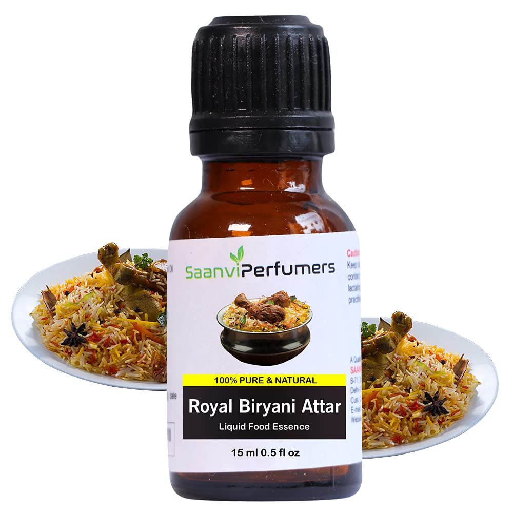 Buy Saanvi Perfumers Royal Biryani Food Flavour Essence 15ml For Use ...