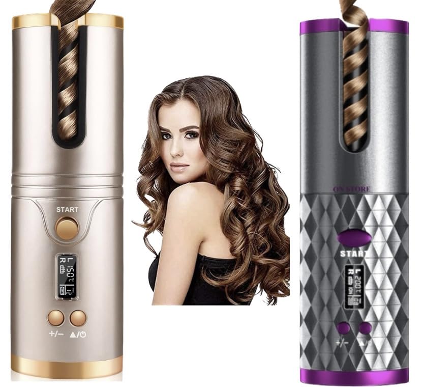 ANTARIKSH Automatic Professional Hair Curling Device iron Cordless ...