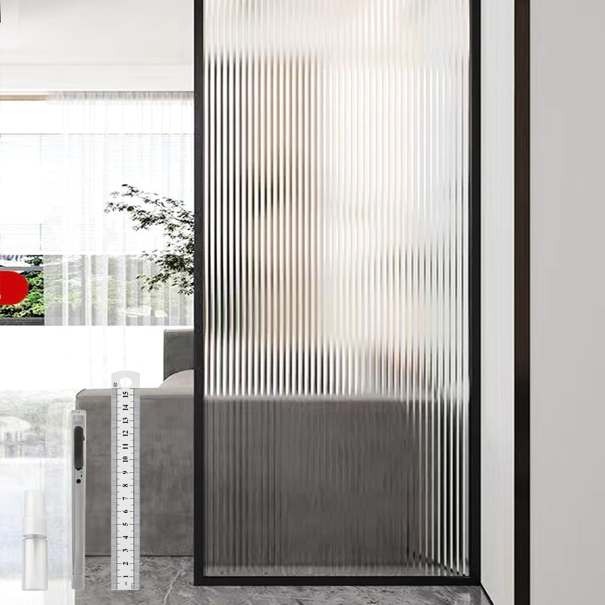 Wisomhome Window Films for Privacy - Decorative Stained Glass Decals ...