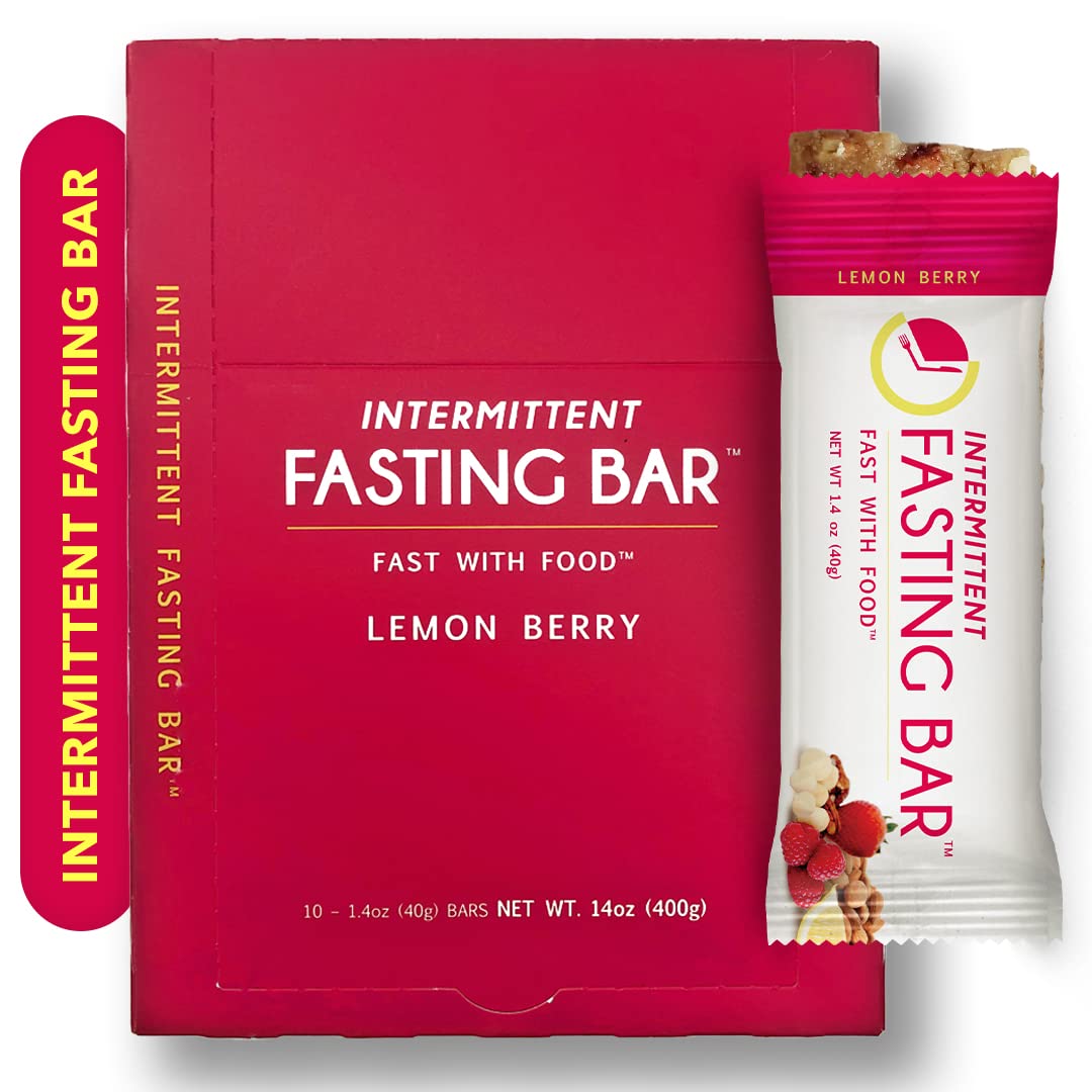 Amazon.com : Fast Bar, Lemon Berry, Gluten Free, Plant Based Protein ...