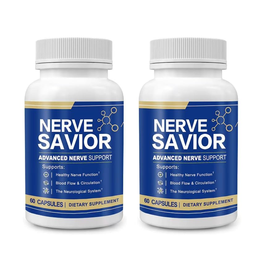 Amazon.com: New Nerve Savior for Neuropathy- Advanced Nerve Support (2 ...
