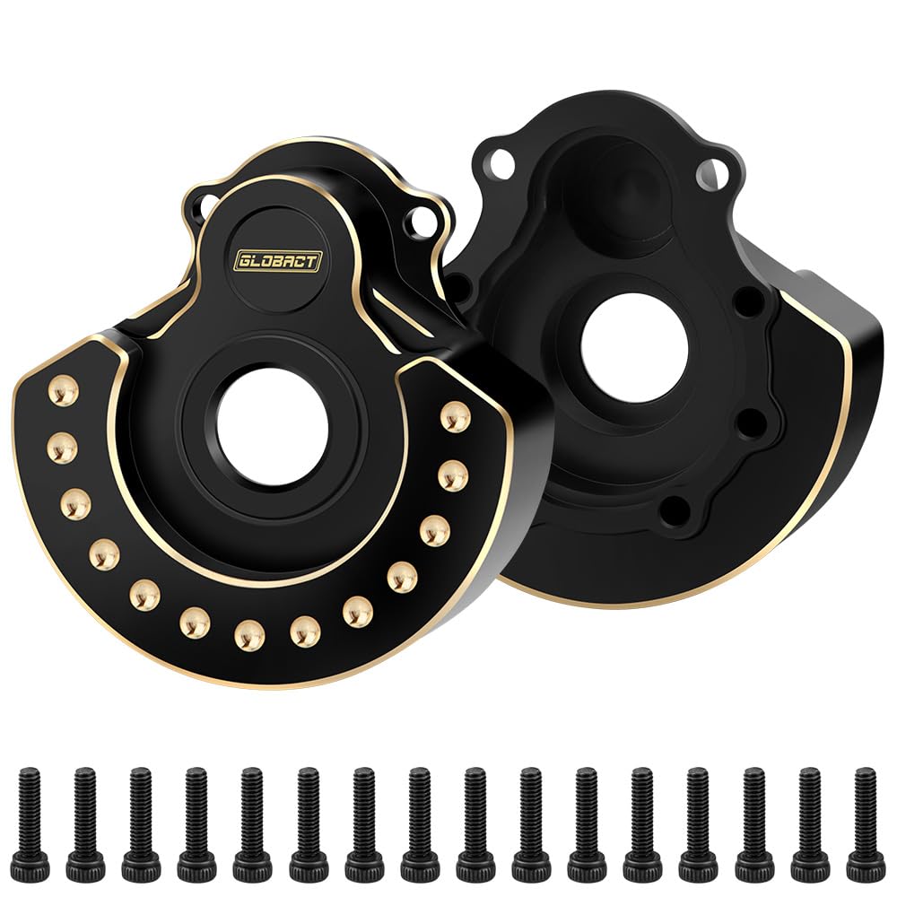 Amazon.com: GLOBACT Brass Heavy Weight Front & Rear Outer Portal ...