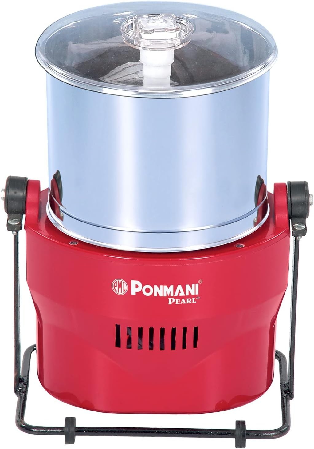 Ponmani Power Plus - 3Ltr Tilting Wet Grinder, 225W Copper Motor, Red ...