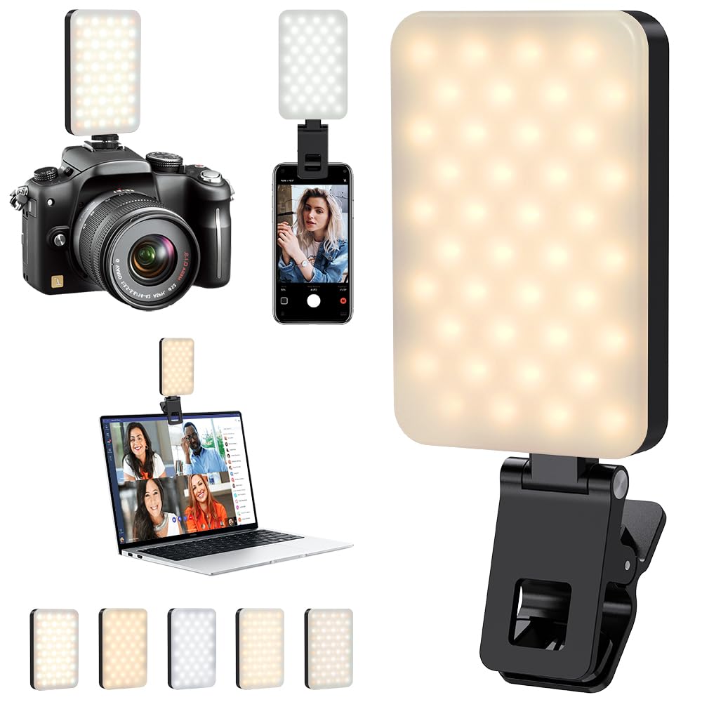 Amazon.com: PIDINUK Selfie Light for iPhone,Portable Phone Clip on ...