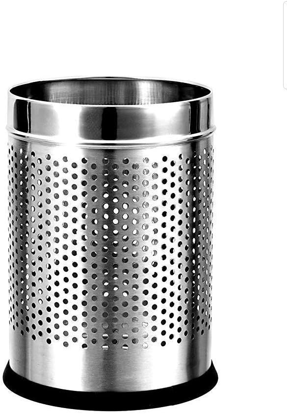 OPR Stainless Steel Open Perforated Dustbin| Steel Dustbin For Home ...