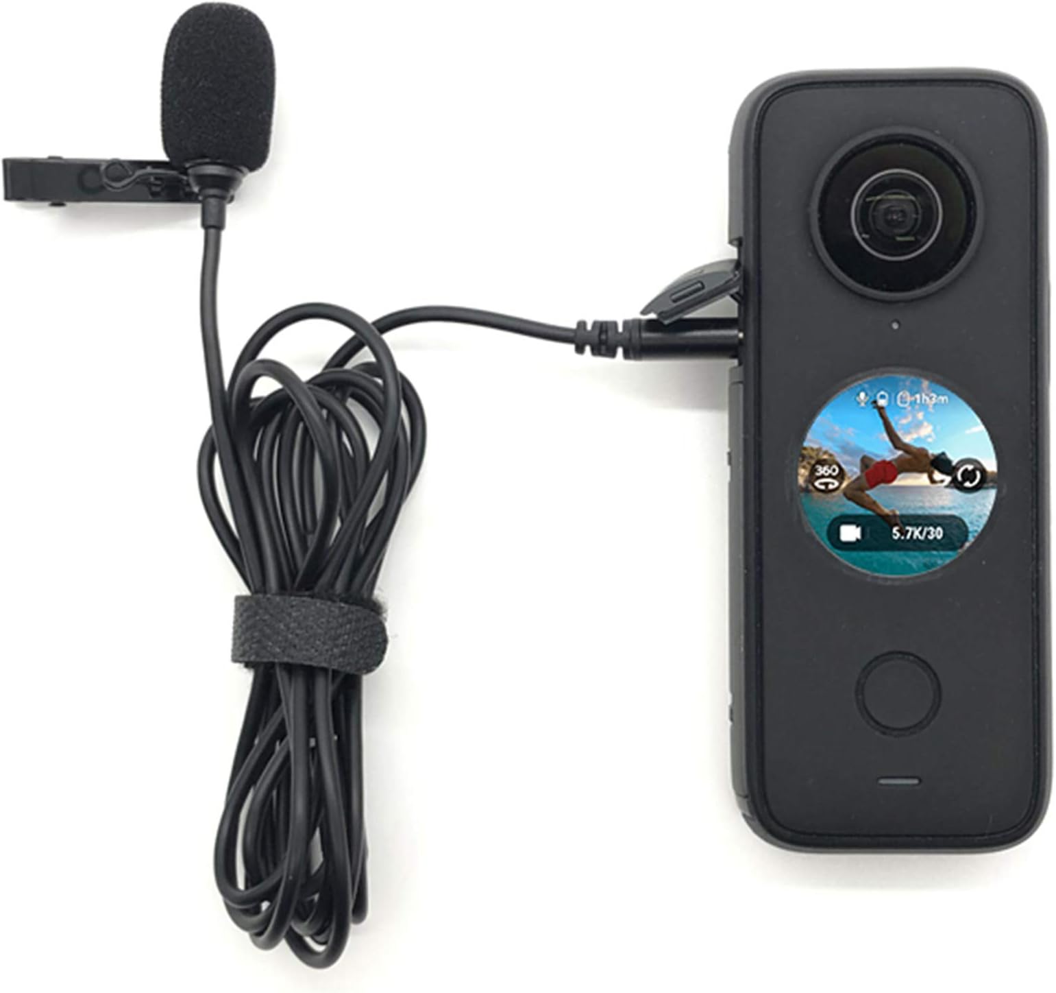 6M Micro Cravate avec Bonnette Anti-Vent ,Nicama LVM3 Lavalier Lapel ...