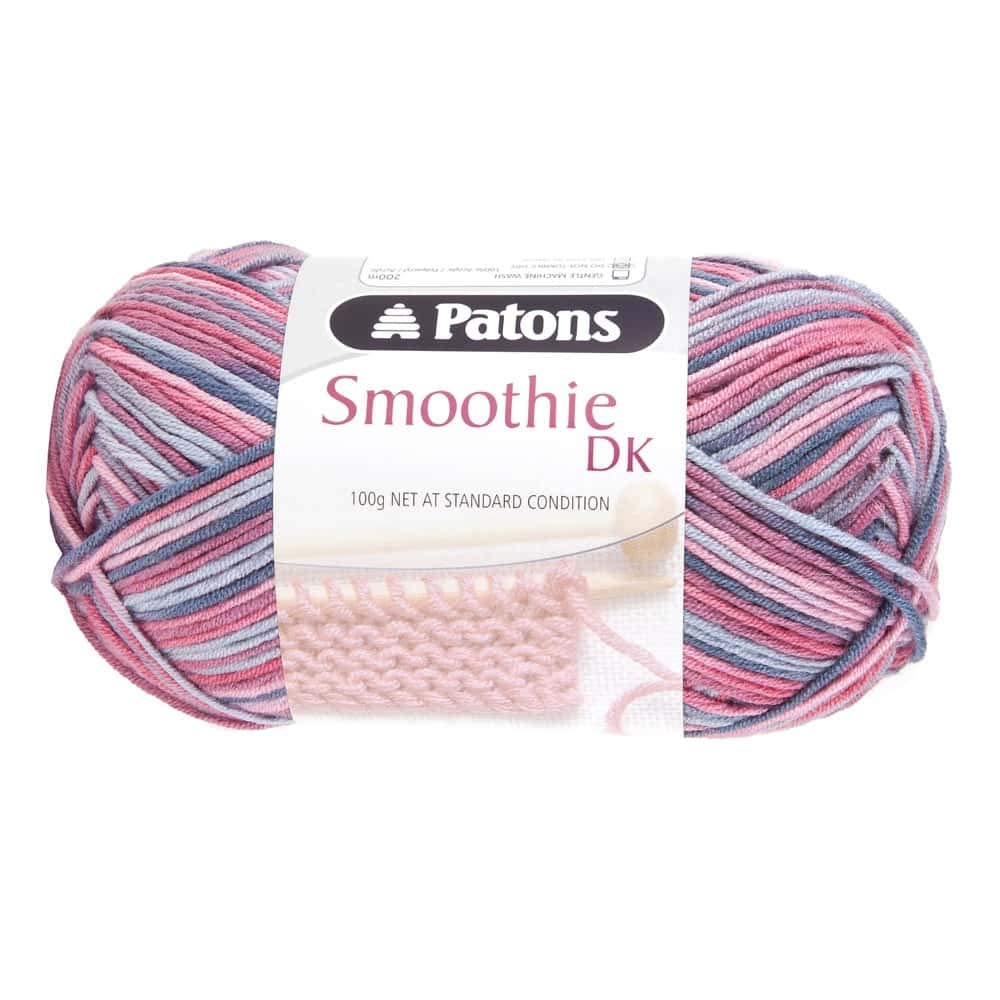 Patons Smoothie Double Kntting Yarn (DK) / 100g Balls and 100% Acrylic ...