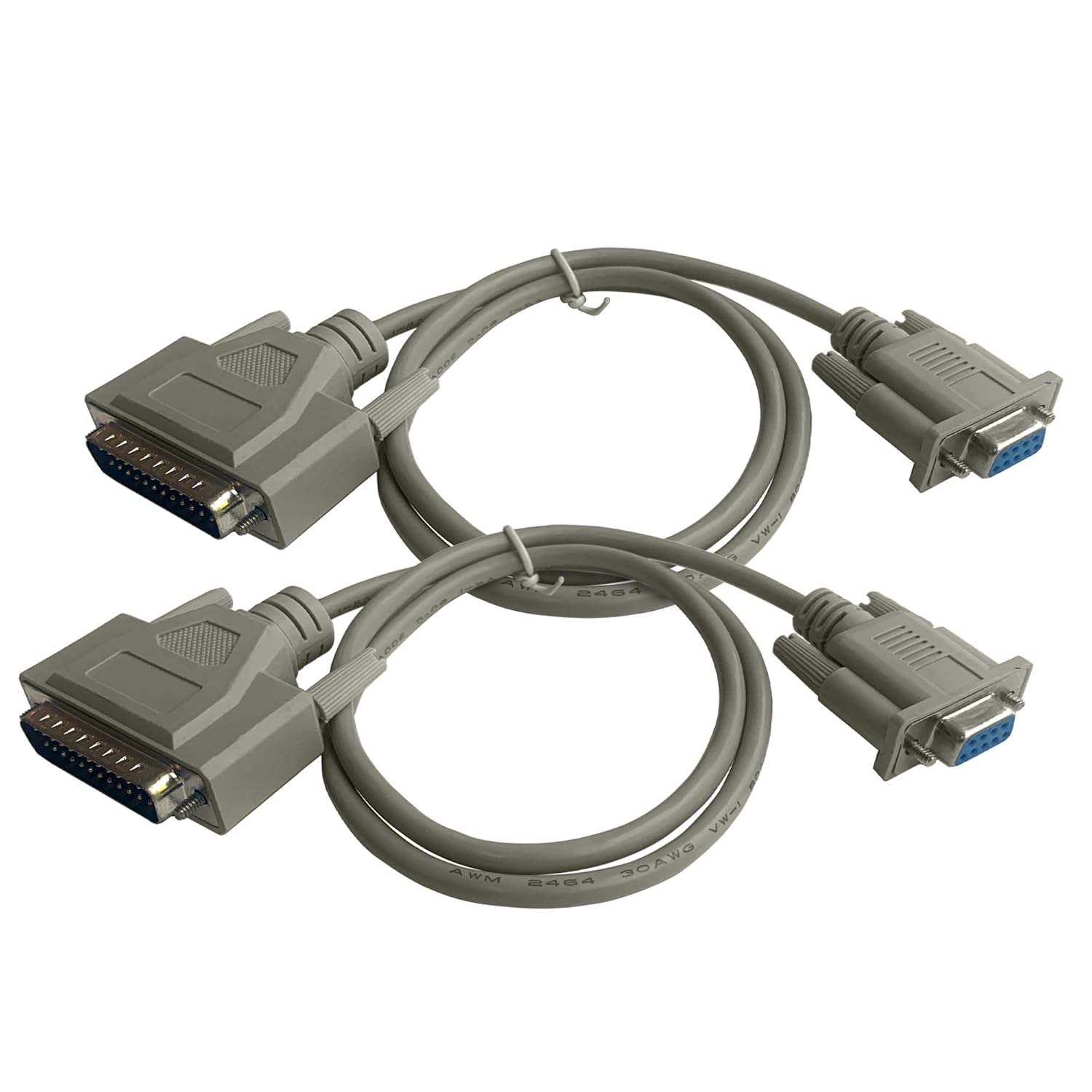 Amazon.com: Coolerguys 30-Inch RS232 DB9 Female to DB25 Male 2-Pack ...