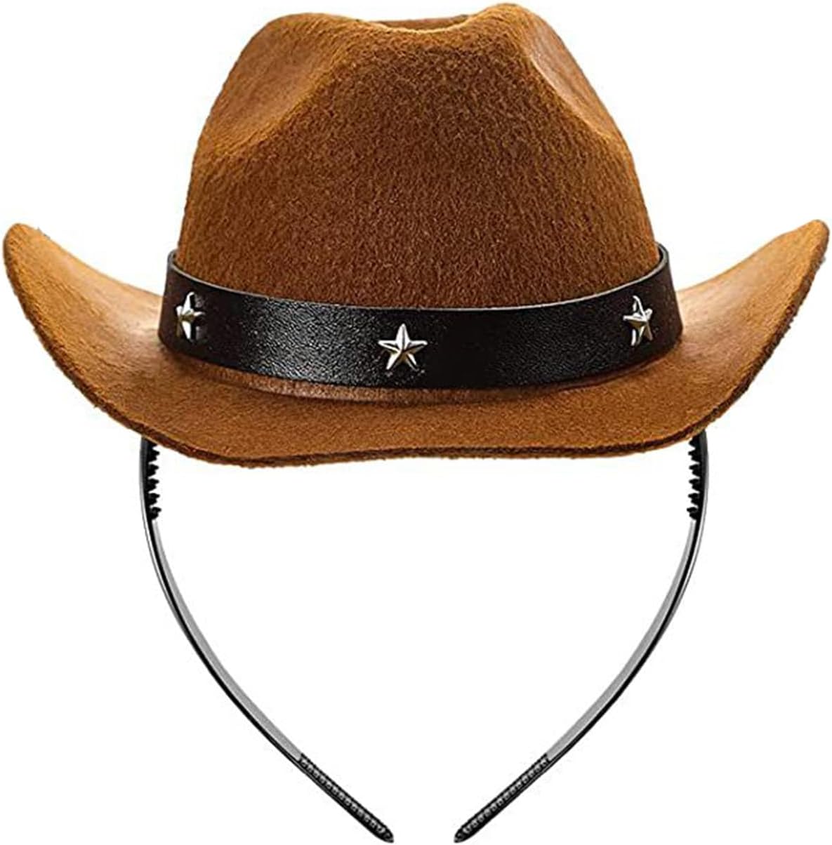 Cowboy Hat Headband Party Hairhoop Fashion Cowgirl Hat Headpiece ...
