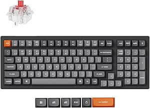 Keychron K4 Max Custom Mechanical Gaming Keyboard, Programmable Macros ...