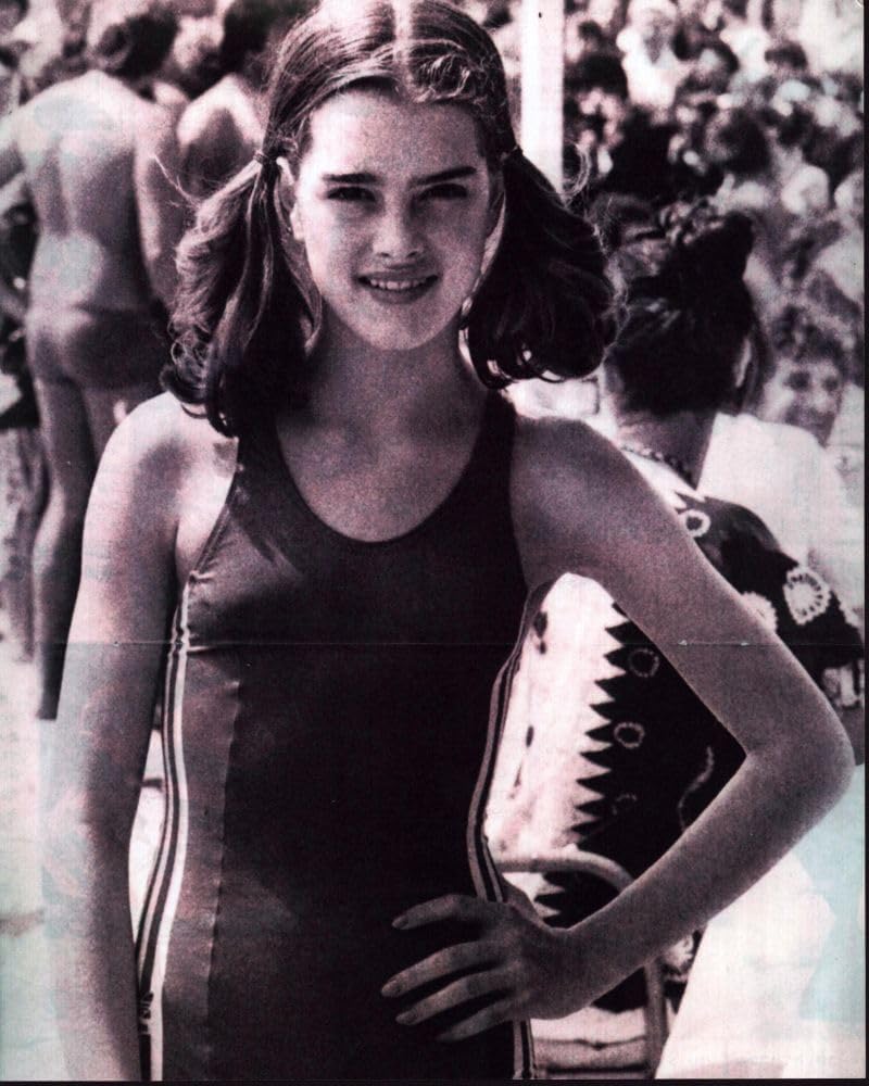 Amazon.com: Posterazzi Brooke Shields In Swimsuit With Hand On Hip ...