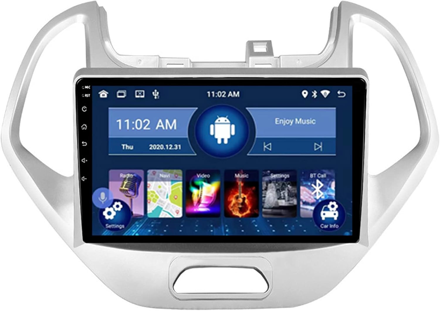 PLOKM Android 11 Car Stereo GPS Auto GPS FM RDS Radio Autoradio For ...