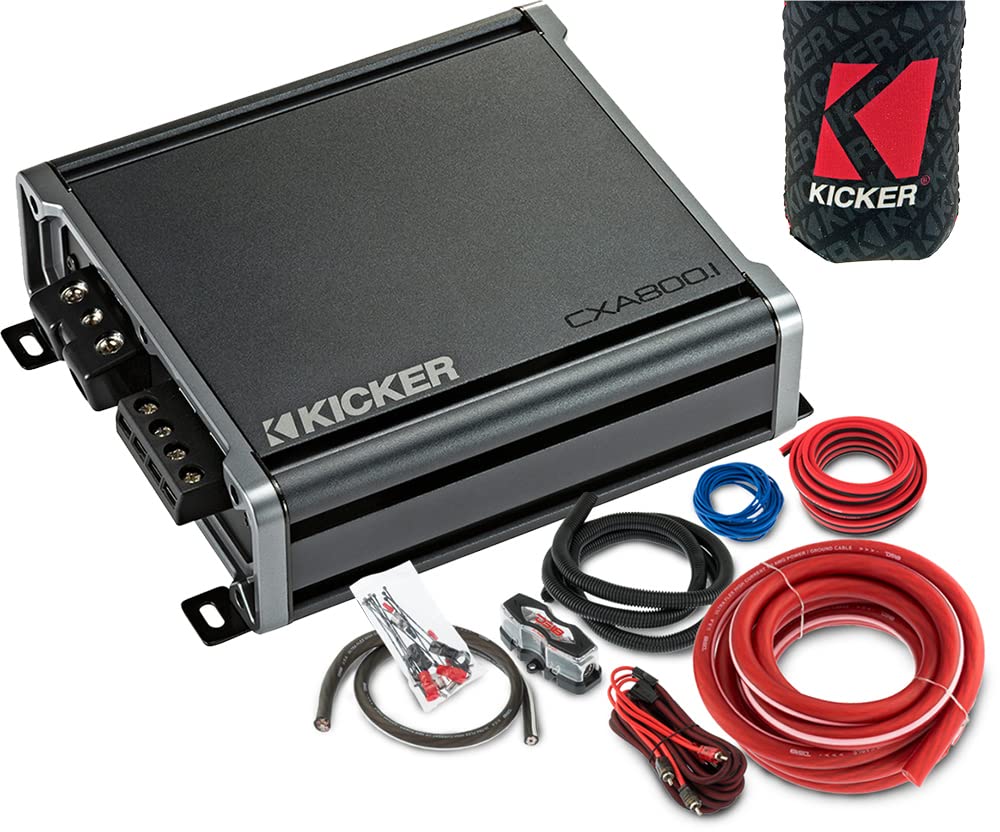 Amazon.com: KICKER Amplifier and Amp Kit Package of 2 Items - CX Series ...